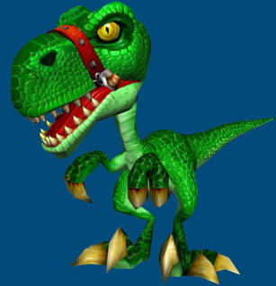 You can see a major difference in Fangy the dino