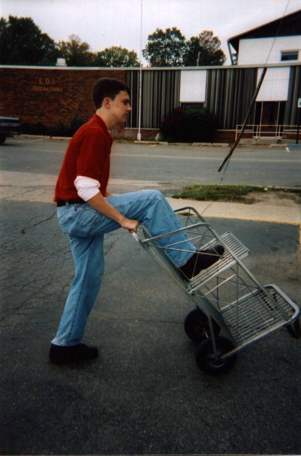 What the @#$! is J Goody doing to the cart