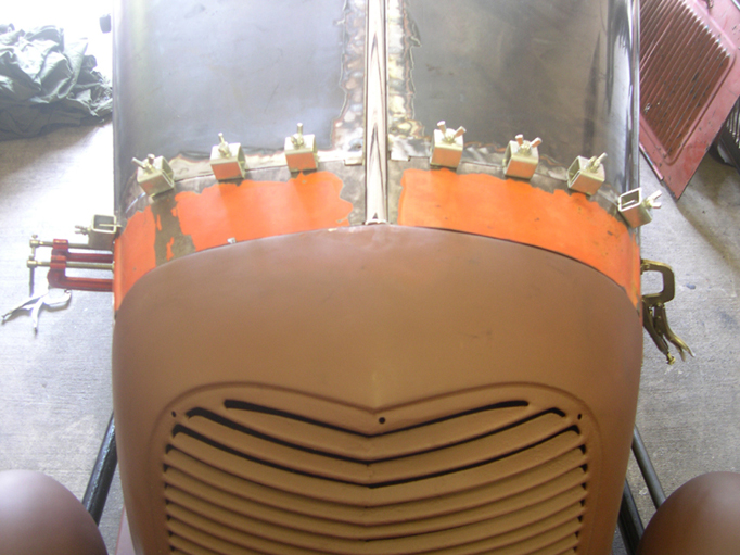 Custom hood for my Model A | The H.A.M.B.