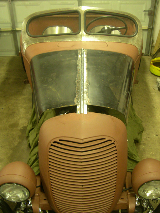 Custom hood for my Model A | The H.A.M.B.