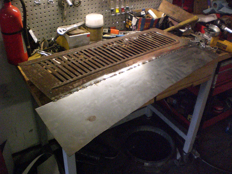 Custom hood for my Model A | The H.A.M.B.