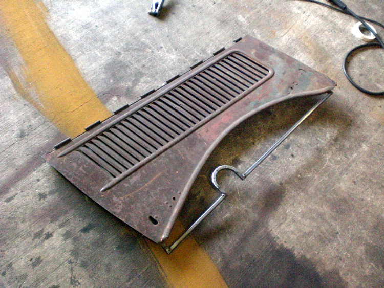 Custom hood for my Model A | The H.A.M.B.