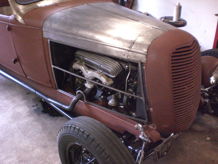 Custom hood for my Model A | The H.A.M.B.