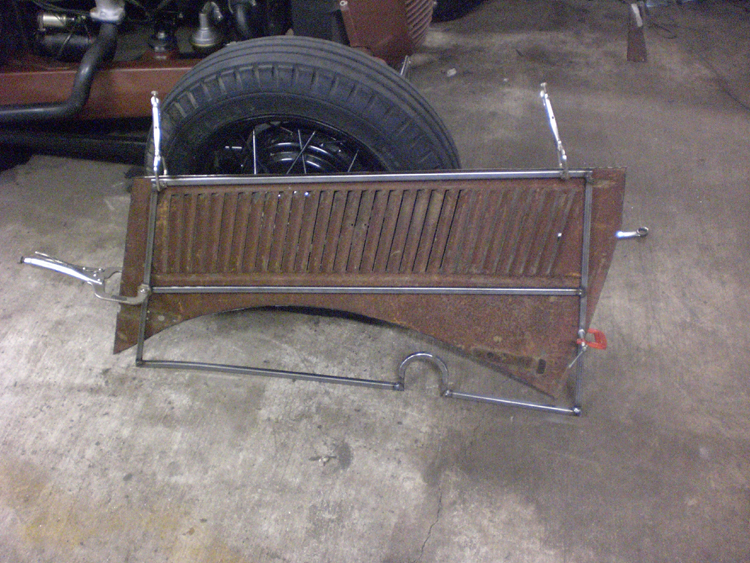 Custom hood for my Model A | The H.A.M.B.