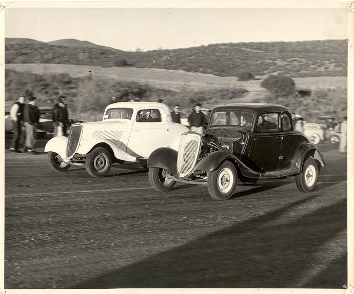 Drag racing pictures from the mid '50's | The H.A.M.B.