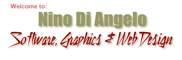 Nino Di Angelo - Software, Graphics & Web Design ;-)