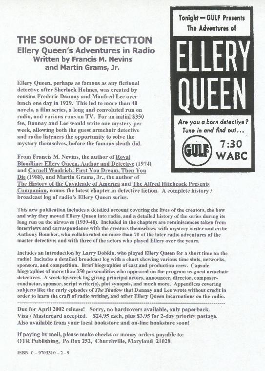 Ellery Queen Book