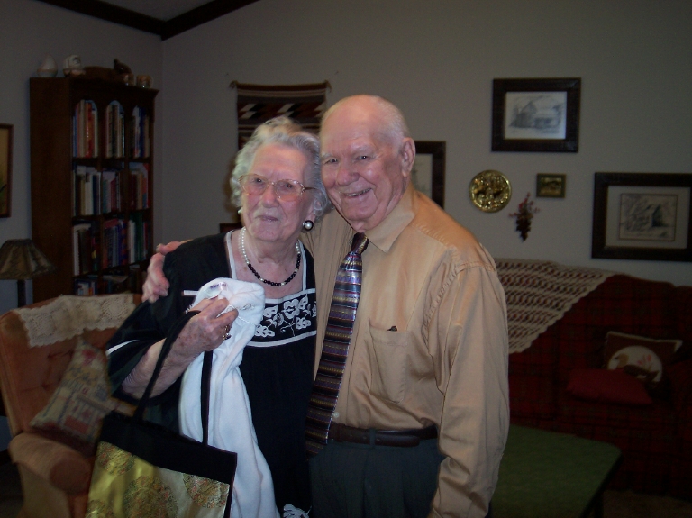 Grace with Amy Goodson's son, he is Grace's nephew