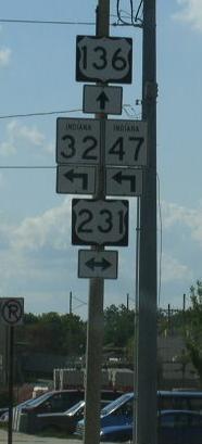 Indiana State Route 32, Montgomery County