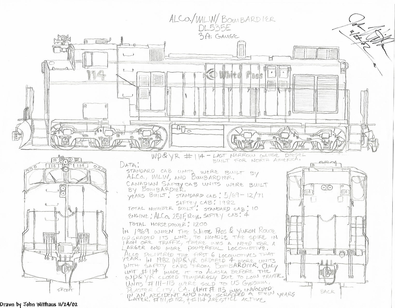 (North American) Narrow Gauge Diesels