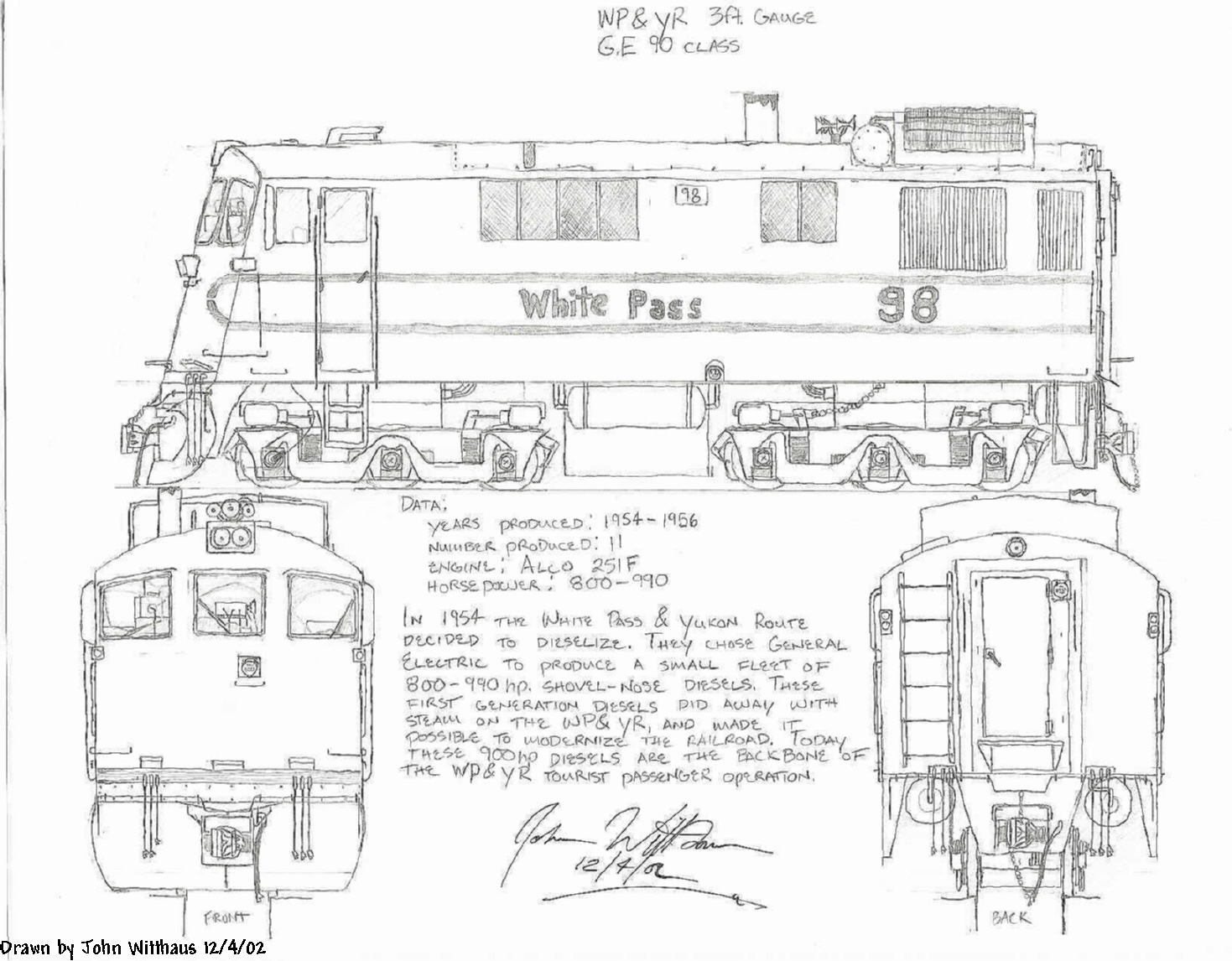 (North American) Narrow Gauge Diesels