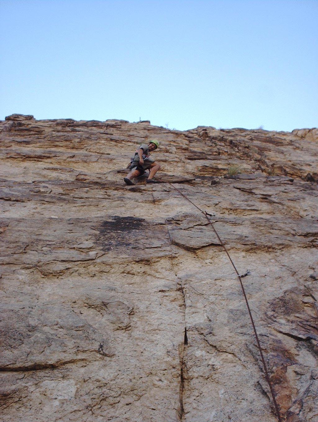 Scott on Left Hand Wall