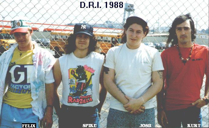Old D.R.I. circa 1988