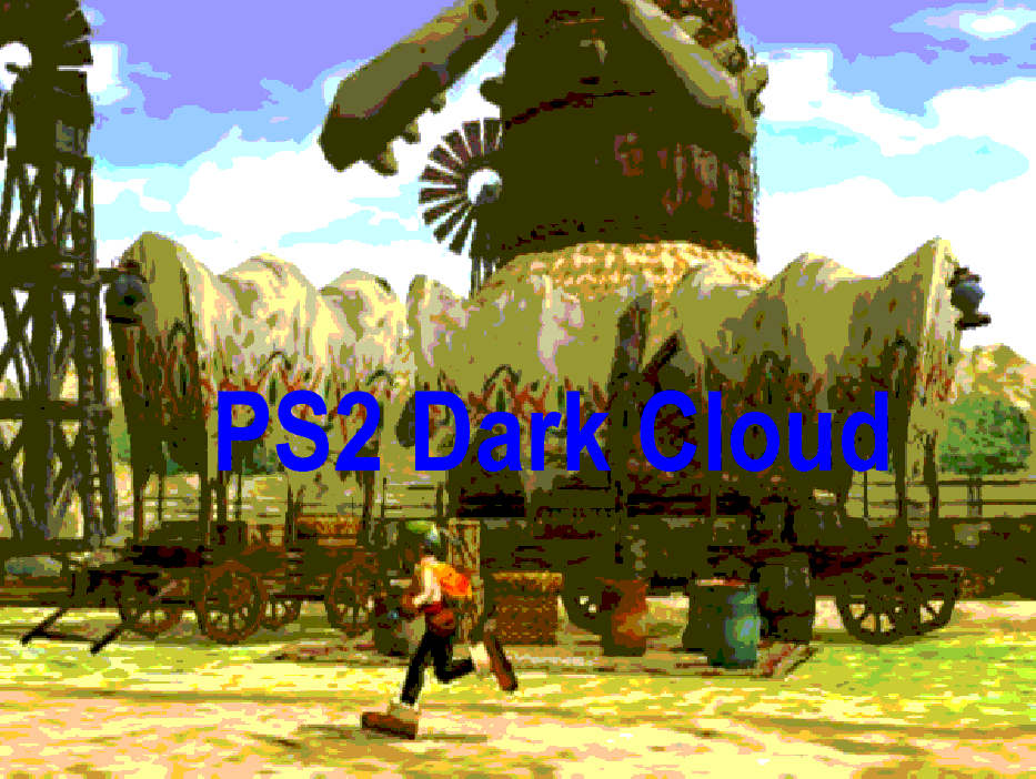 PS2 RPG Dark Cloud Entrance