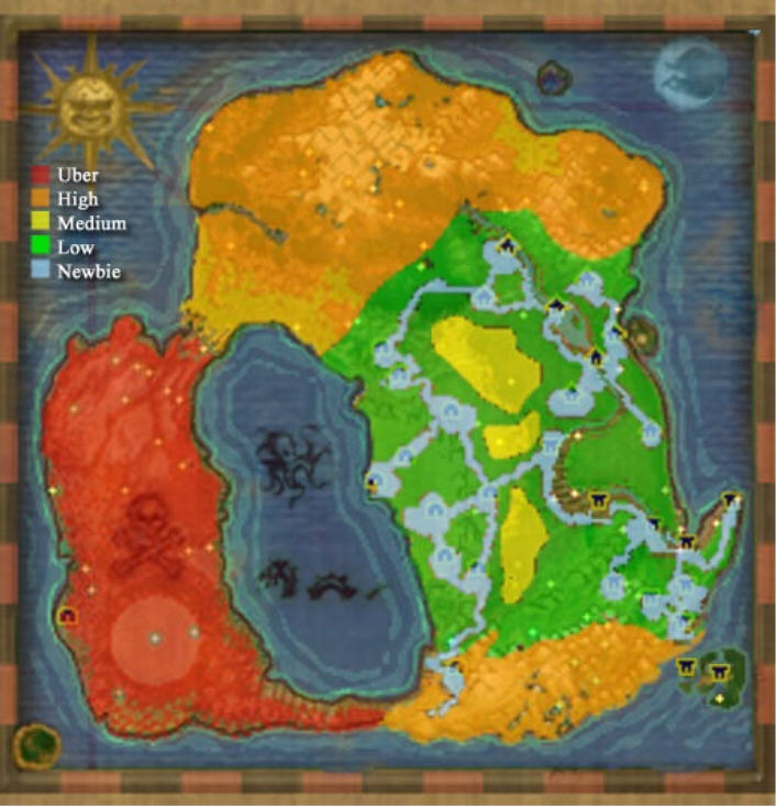 Map created by Turbine and Microsoft