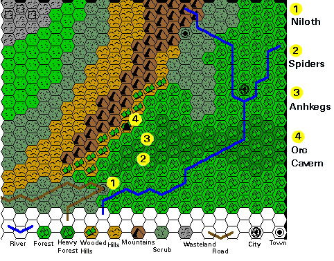 Niloth and the Surrounding Area