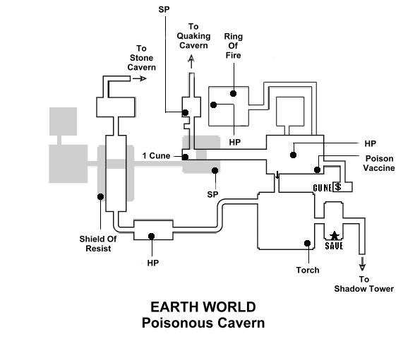 EARTH WORLD - Poisonous Cavern