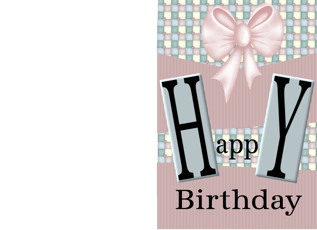 Sheila's Place - Templates - 8 x 11 half fold card