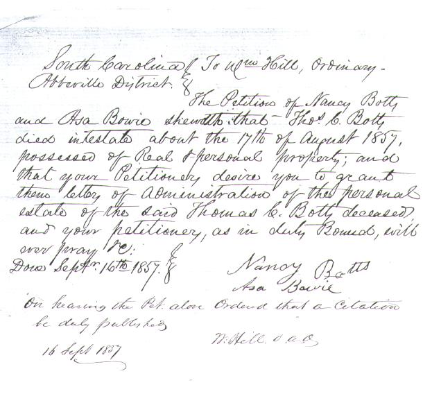 The Genealogical Work of Brian Scott > Botts Family Genealogy > Botts ...