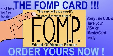 Become a FOMP