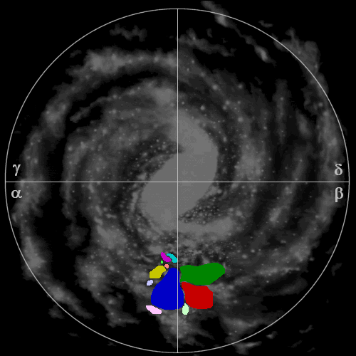 Starbase 901 - Galactic Map