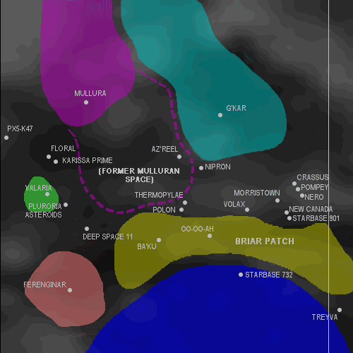 Starbase 901 - Briar Patch Map