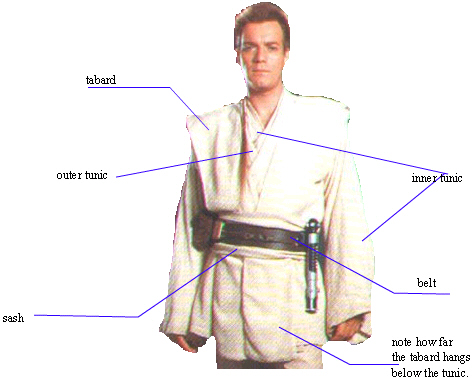 Jedi Inner Tunic Pattern