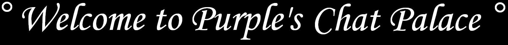 Purple's Chat Palace