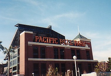 Pacific Bell Park. Now torn down and rebuilt as 3COM Park.