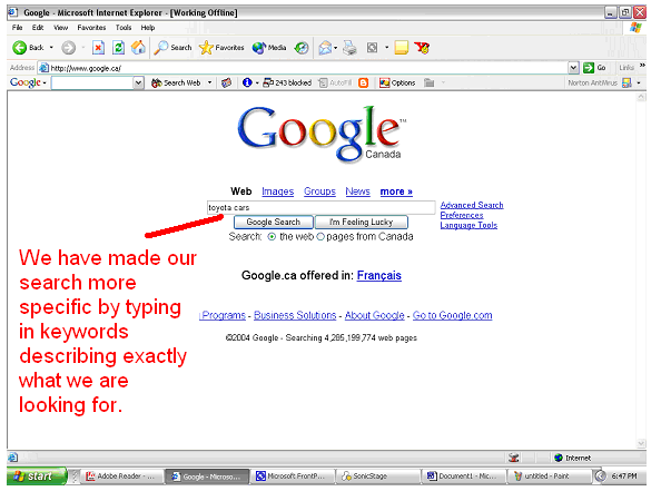 Understanding and Applying the Main Search Principles of Internet ...