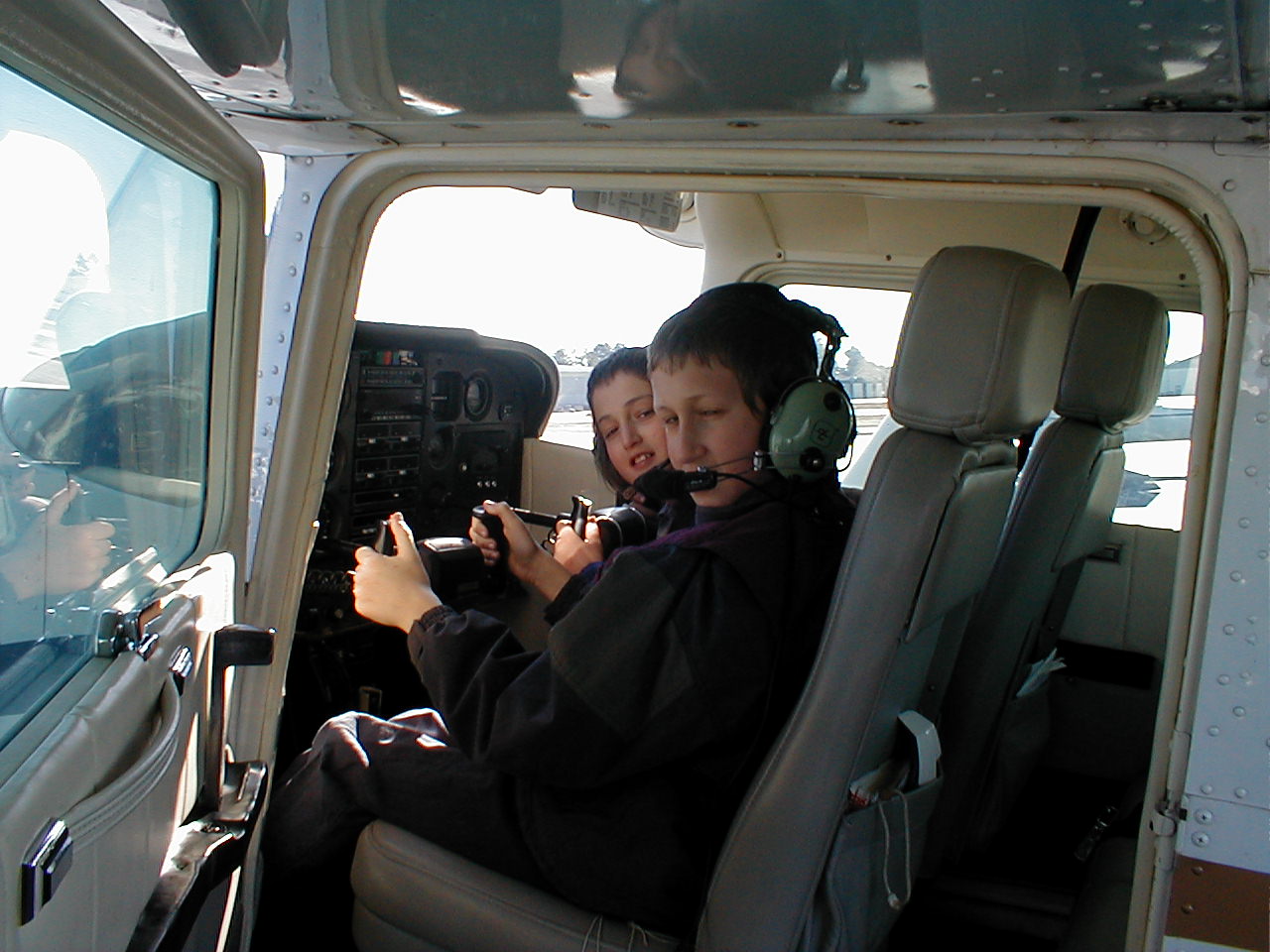 Passengers: Moshe, Isaac, and Shuey Parnes