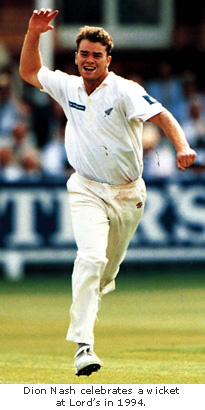 A review of Dion Nash's cricketing career