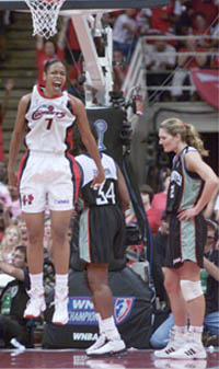 WNBA PiCTURE PAGE - Kym Hampton