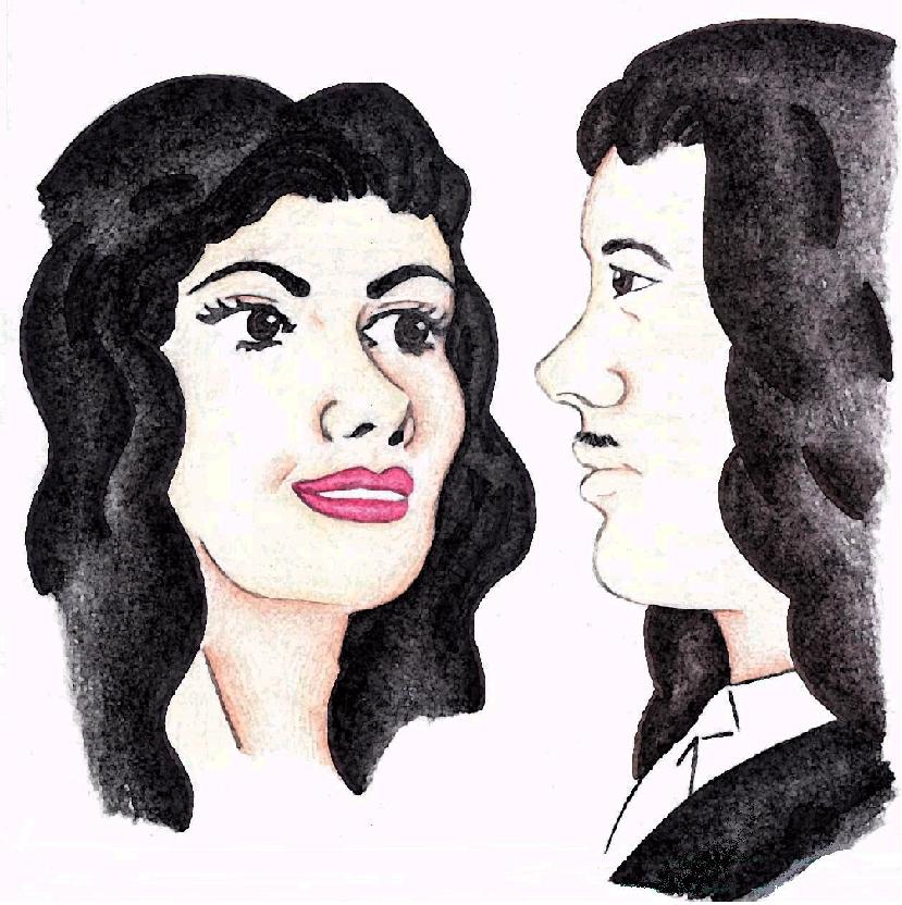 Aline Carneiro and Giblert Stormd'sky by Judith Parra