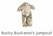 This is a photo of Bucky Buckaroo’s jumpsuit.
