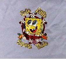 Cute little square dude