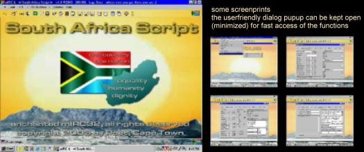 An enhanced mIRC32 for all those with South Africa in their heart :)