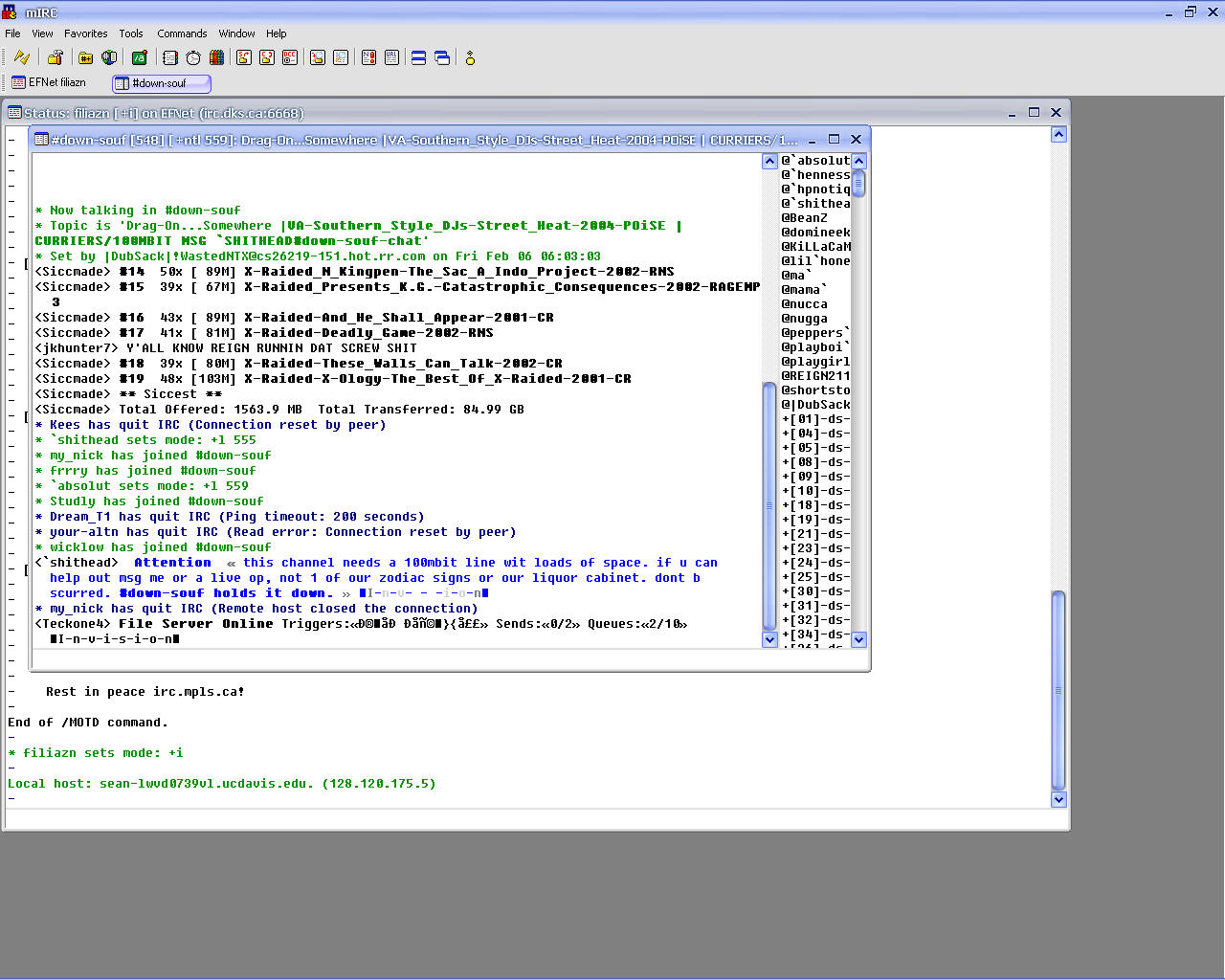 6) Next, highlight the bot's name --"rap-cwb" and copy it. Then go pop ...