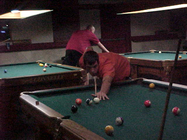 Richard at the break. He is always there when I am. Weird.