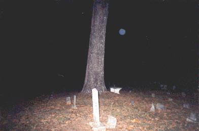 Riggle Confederate Cemetery orb and ghostlights