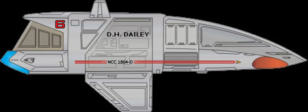 U.S.S. Reliant NCC 1864-D Dedicated Shuttlecraft