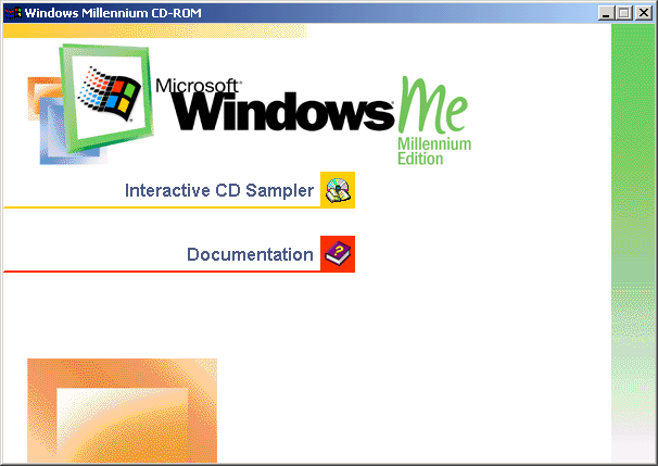 The Windows Me CD-ROM includes t