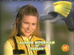 Alyson Kiperman as Taylor Yellow Wild Force Ranger