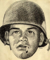 THOMAS J. ROTH -- THE SOLDIER IN THE SKETCH>