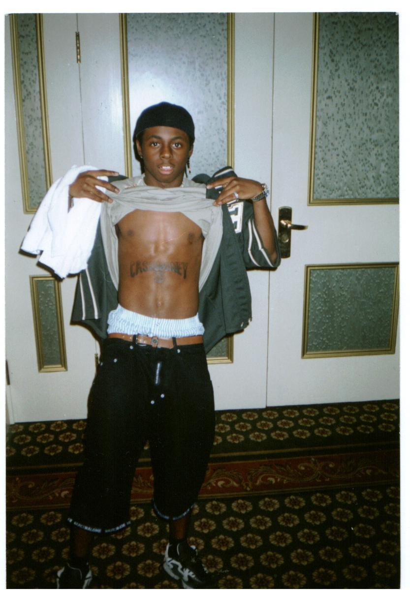 Asap Rocky Stomach Tattoo