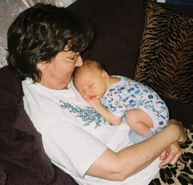 He stayed all scrunched up like this for several weeks.