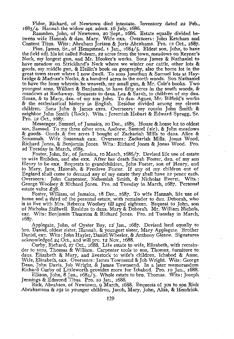 James Pine - Sarah Estill's Family Tree