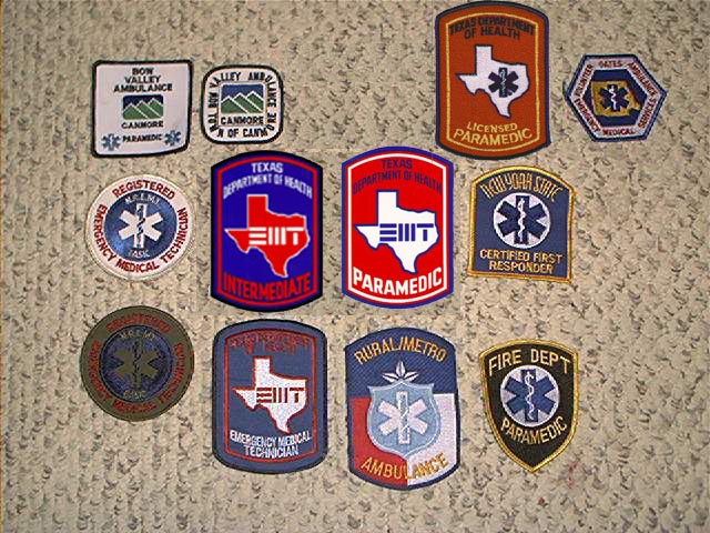 Also have subdued tactical versions of the Paramedic & EMT Texas patches