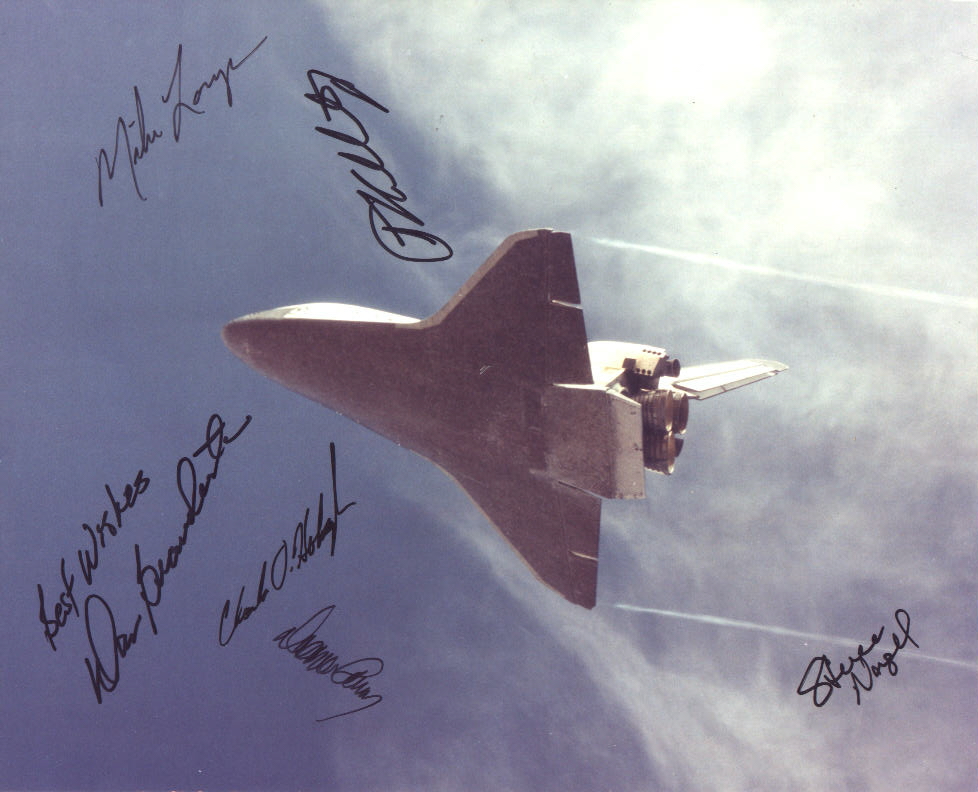 Clark's Astronaut Autographs