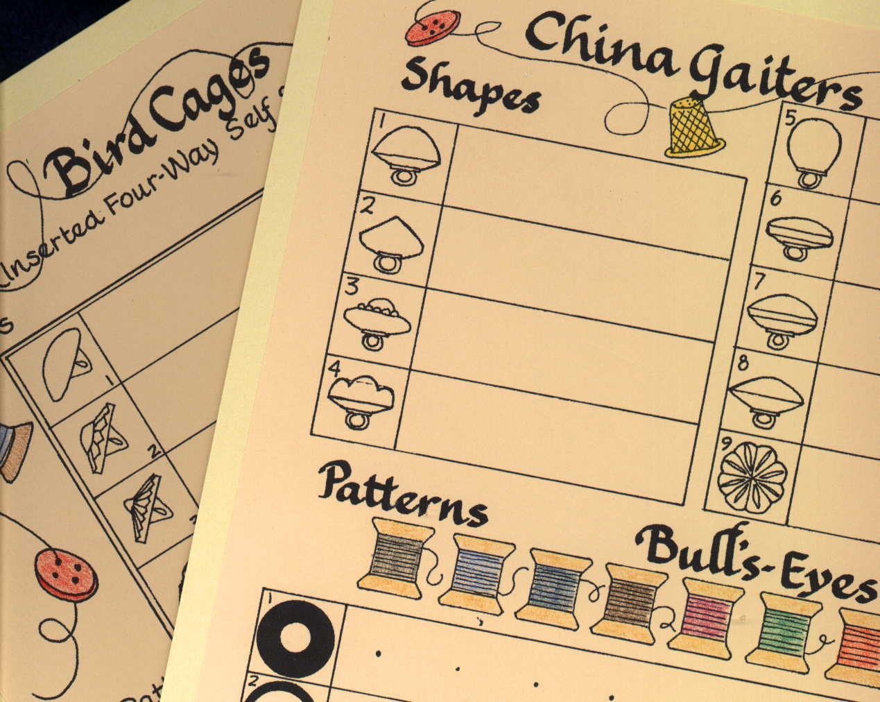 This set of work cards consists of 5 cards designed to catalog